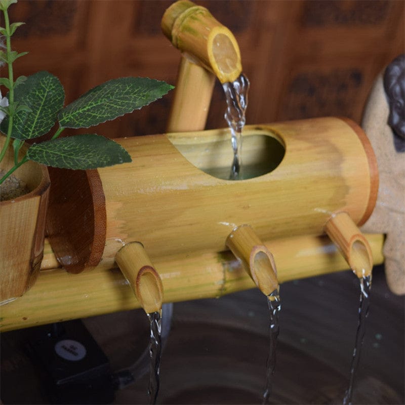 Floor-standing Japanese-style self-circulating water decoration - whathomy