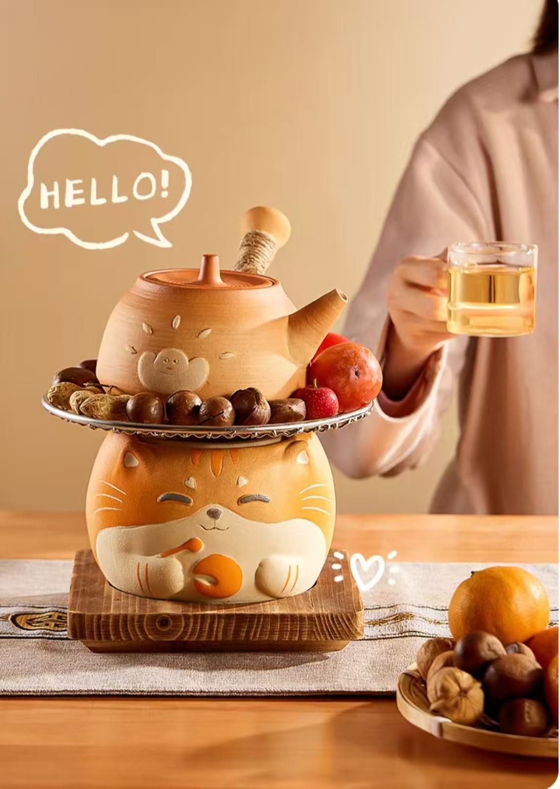 🐱 Discover the Purr-fect Addition to Your Home: The Cat-Face Ceramic ...